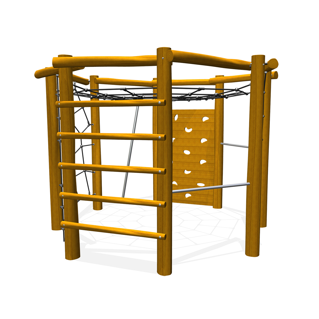 Climbing octagon